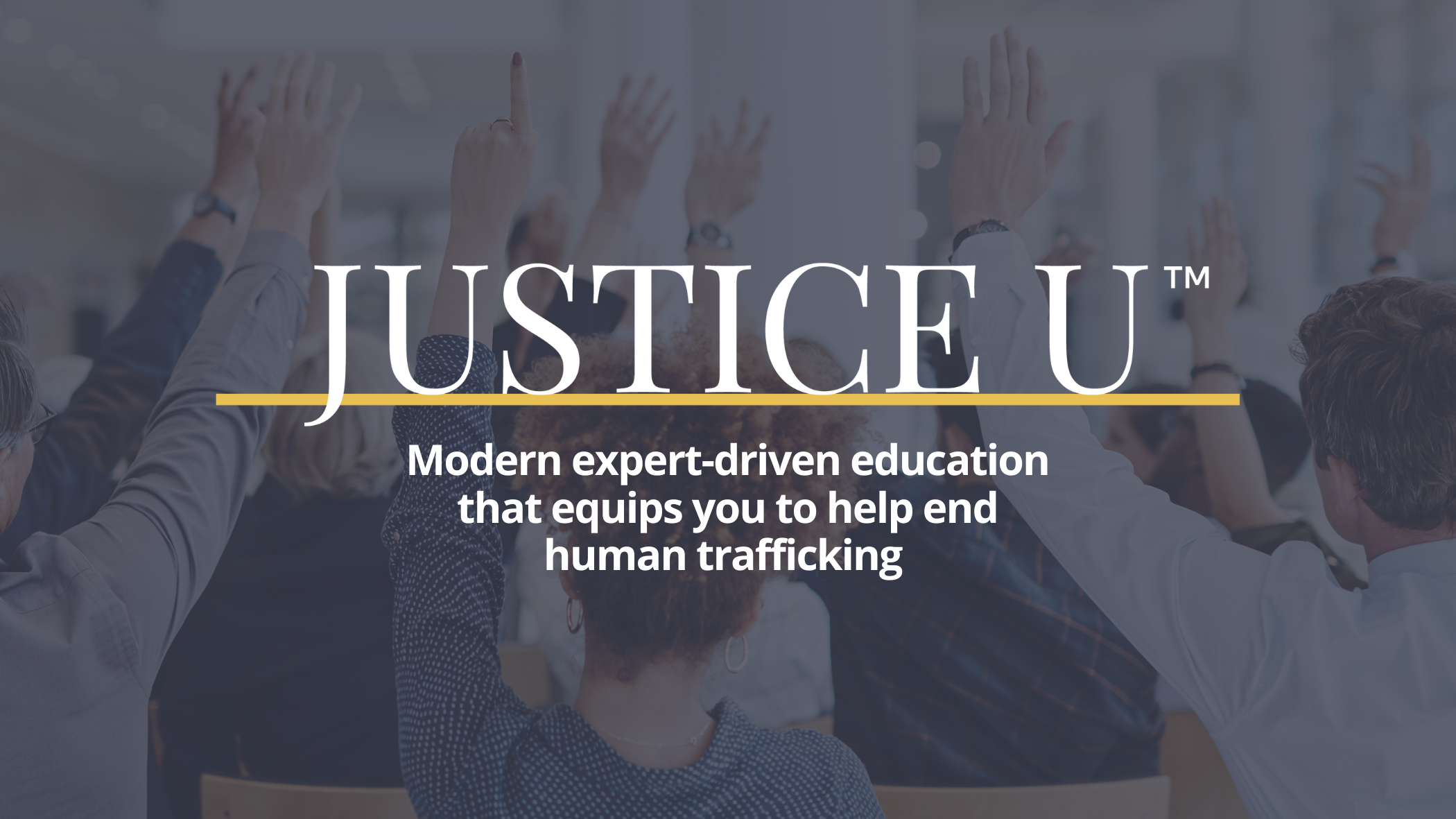 Human Trafficking Education & Online Training | Justice U